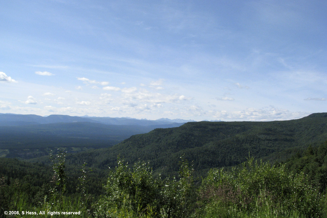 Alaska 2008: Watson Lake, YT to Ft Nelson, BC
