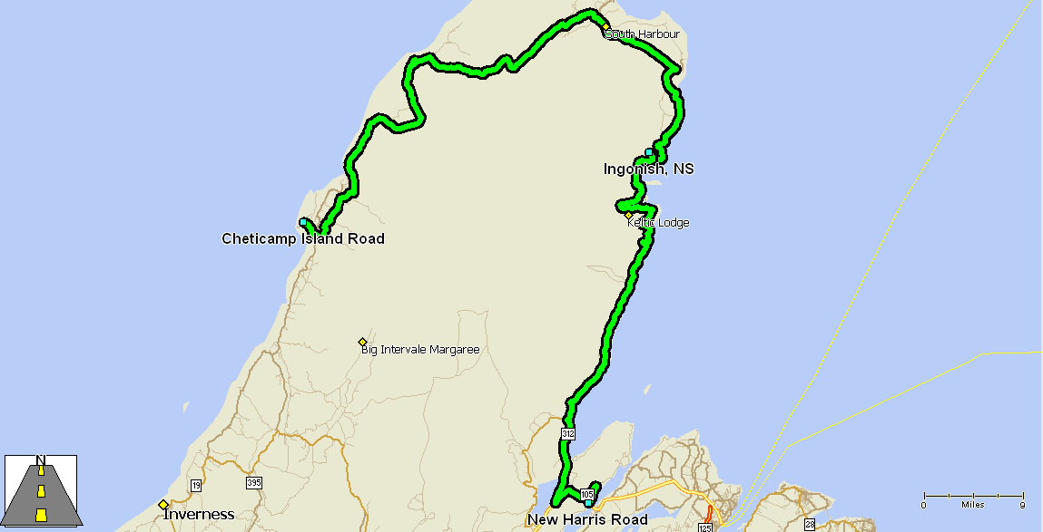 Maritimes 2007:Cheticamp to New Harris